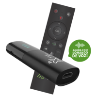 RECEPTOR INTERBRAS XPLUS STICK V2 4K 1GB / 8GB RAM / IPTV STICK COM ...